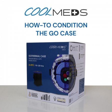 MediGenix GO CoolMeds Medication Travel Case (2 - 8°C) with Integrated ...