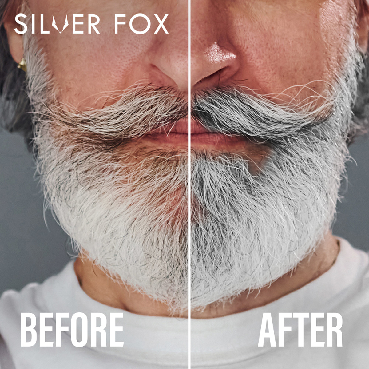 Godefroy Silver Fox Grey Enhancing Beard Oil - Medigenix