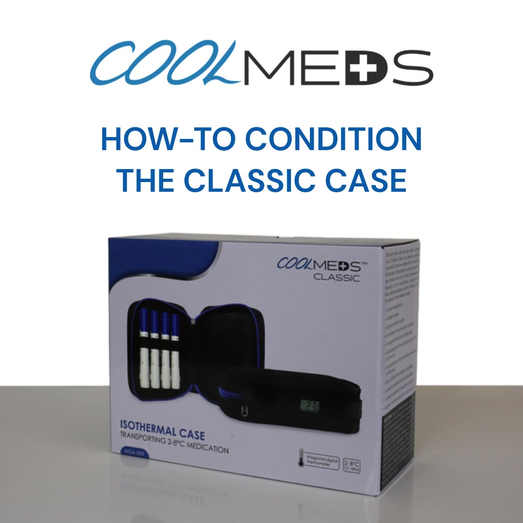 CoolMeds Classic Medication & Insulin Travel 2-8°C Case with ...