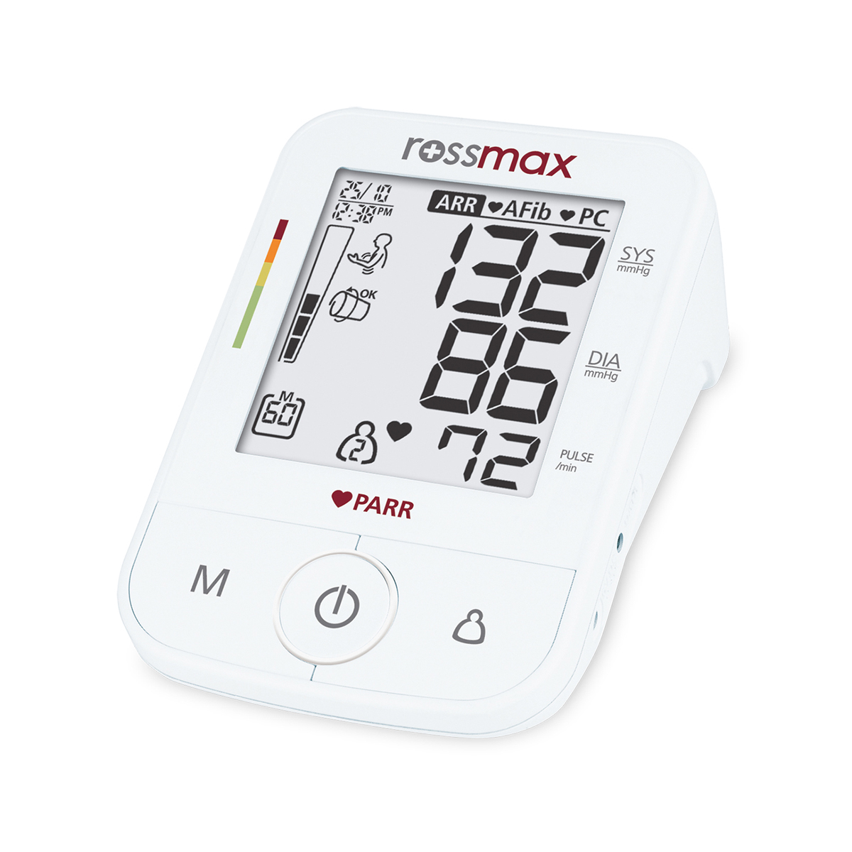 Rossmax X5 Upper PARR Arm Blood Pressure Monitor - Medigenix