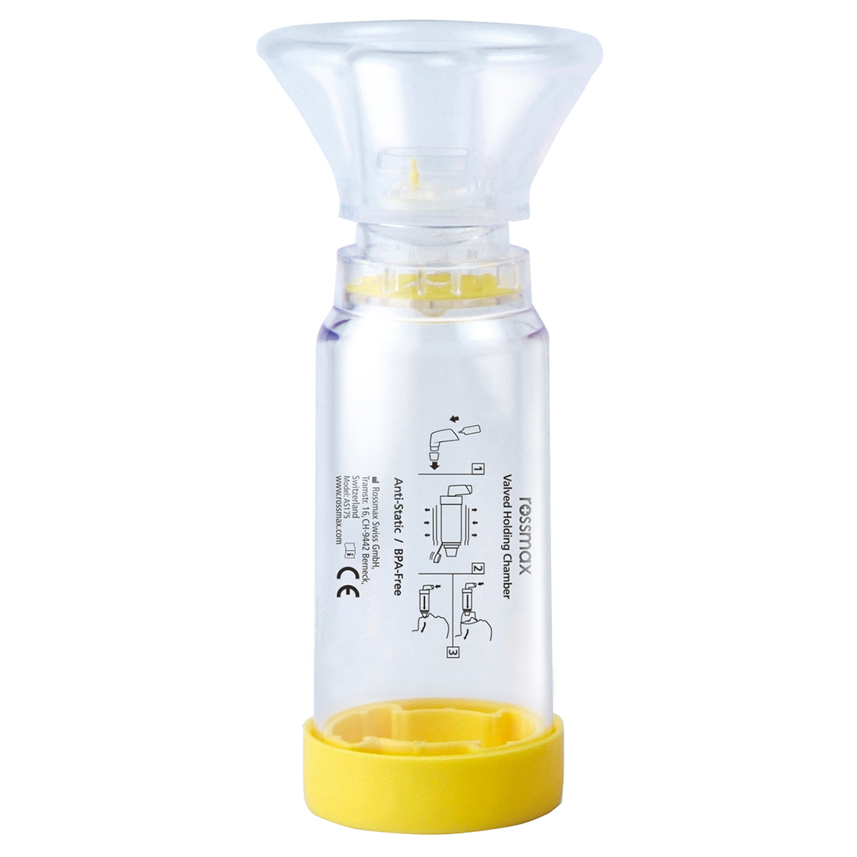 Rossmax Anti-Static Spacer Aero Chamber - Medigenix