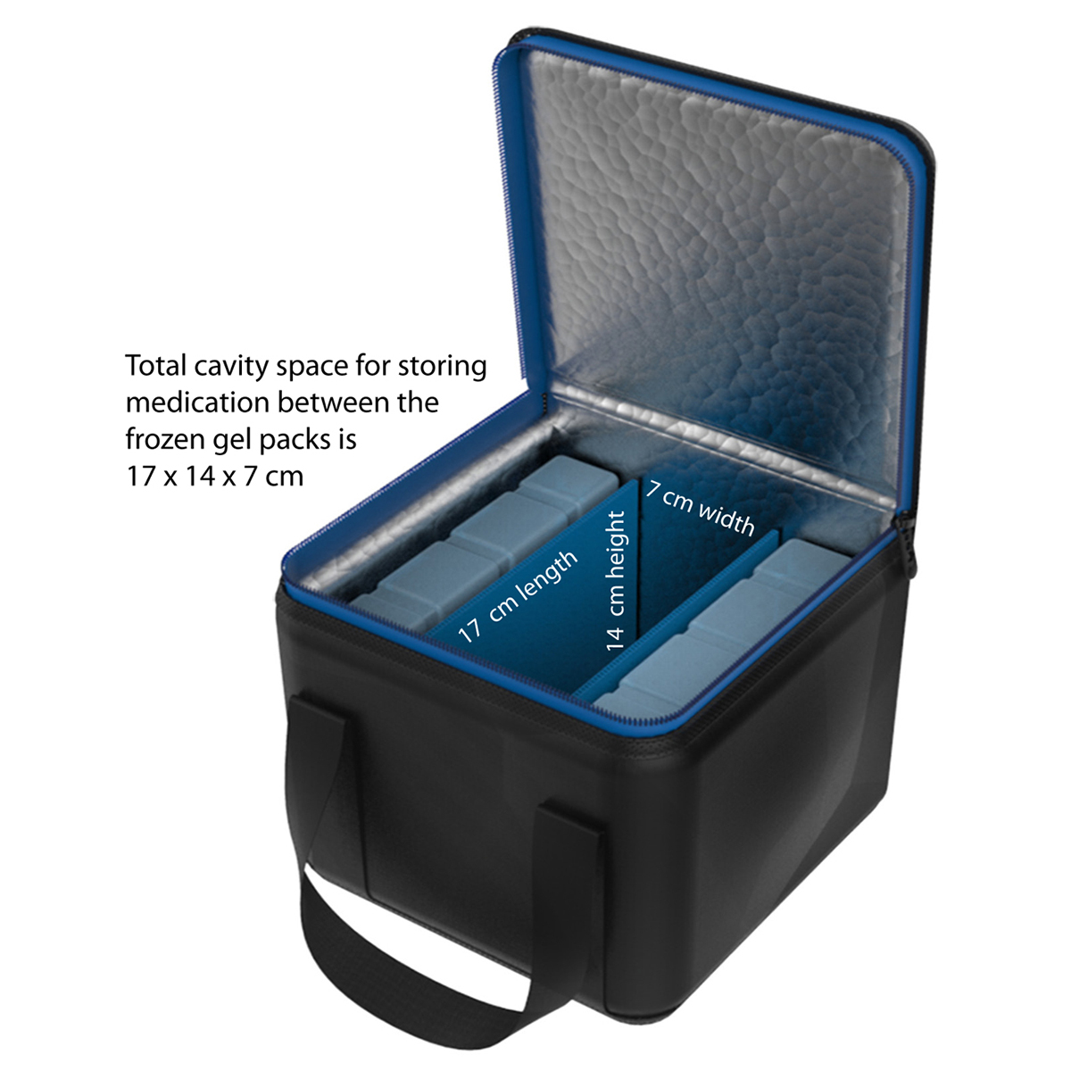 MedActiv iCool MediCube Medicine & Insulin Travel Case (2 - 8°C ...